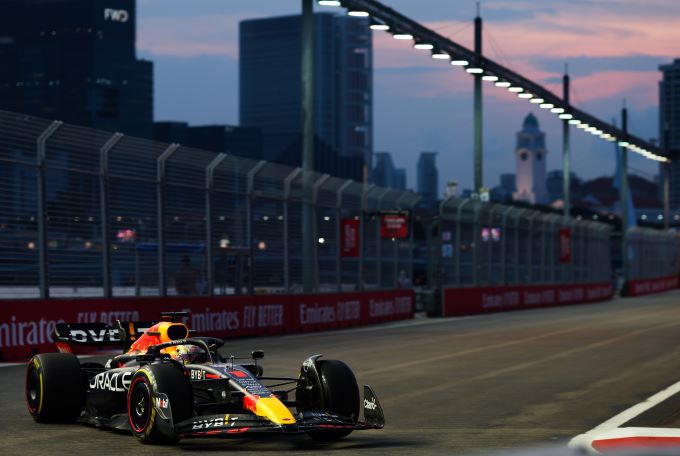 Max Verstappen over de GP van Singapore: "Het wordt voor mij de meest uitdagende race van het ...