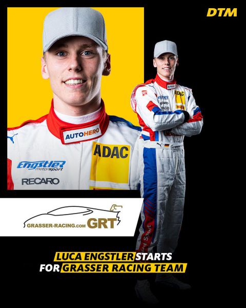 Nieuw team, nieuwe fabrikant: Luca Engstler is klaar voor tweede DTM-seizoen met de Liqui Moly ...