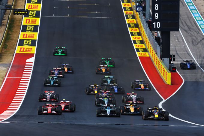 Volledig AANGEPASTE startopstelling Formula 1 Grand Prix Amerika | RaceXpress